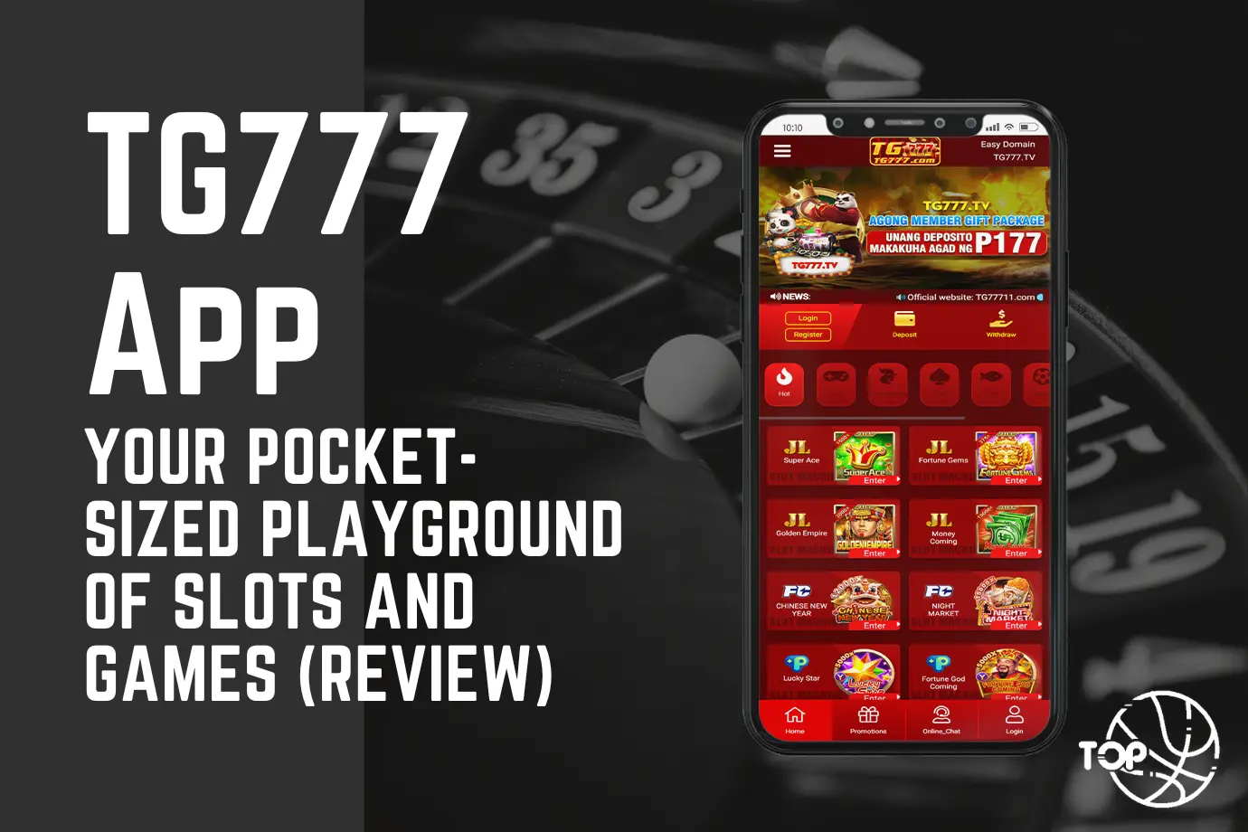 TG777 App: Your Pocket-Sized Playground of Slots and Games (Review)